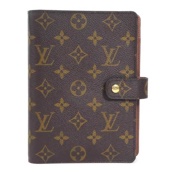 Louis Vuitton | Other | Louis Vuitton Notebook Cover Monogram Agenda Mm ...